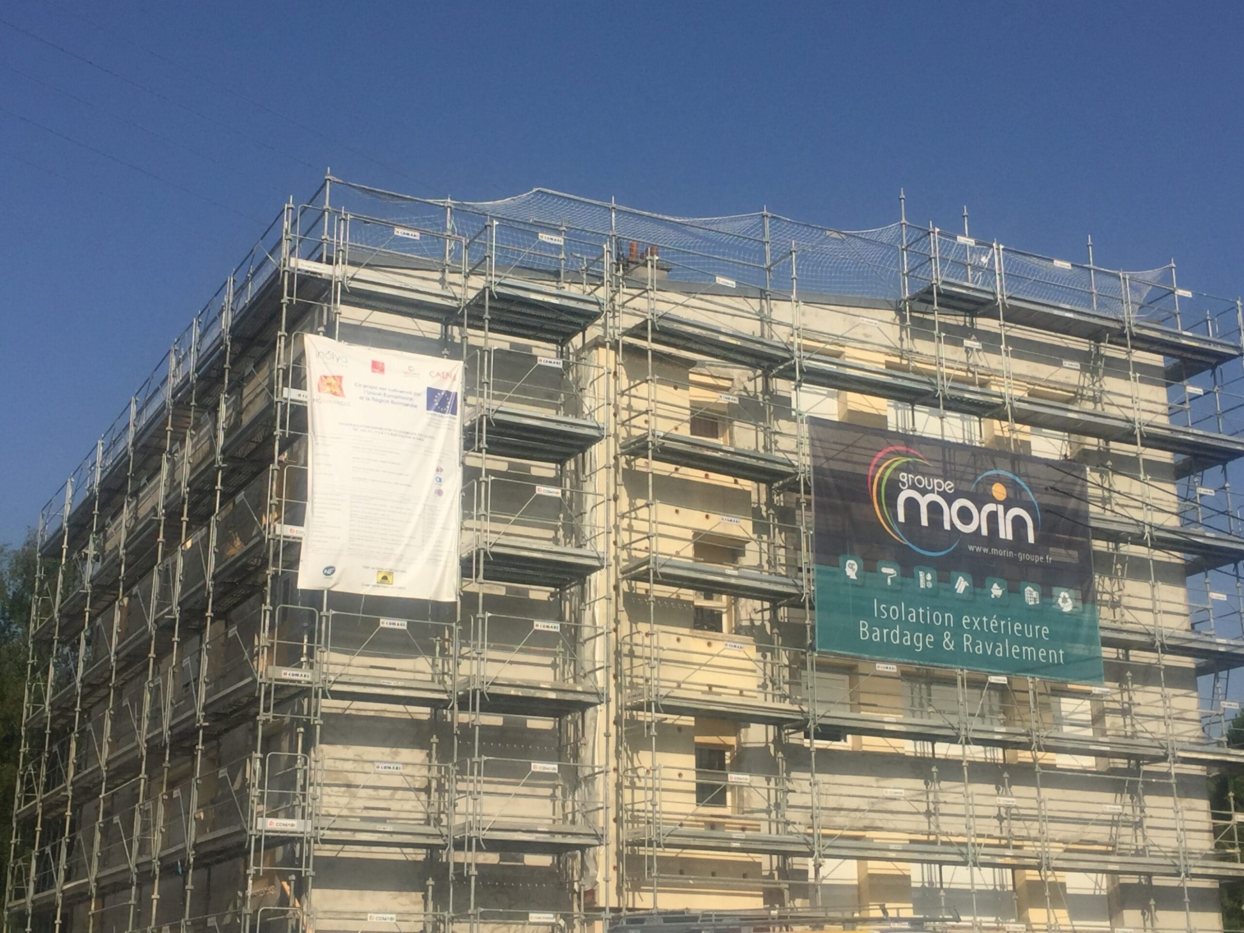 Caen R habilitation De 5 B timents Rue D Authie MORIN Groupe